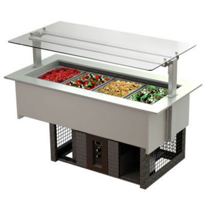 Displaying food attractively