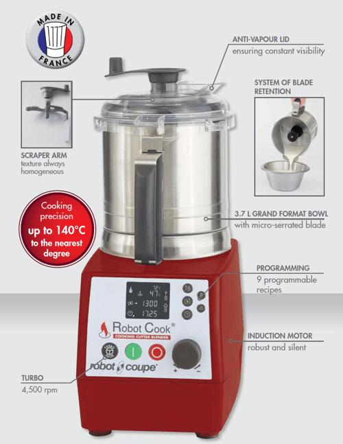 Robot Cook Your 1st Professional Heating Food Processor